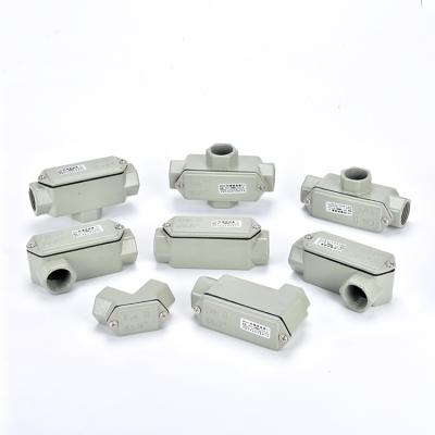 China Outdoor General Anticorrosion ATEX Explosion-Proof Threading Box Cast Aluminum Box for sale
