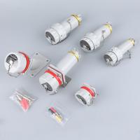 China Waterproof Explosion Proof Non Sparking 16A/32A/60A/100A/150A/300A 3P+N Cable Glands 4pin/5pin Three Phase Plug Socket for Offshore for sale