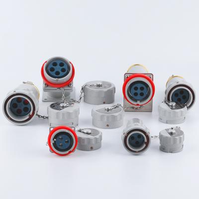 China Explosion Proof Non Sparking Pin Plug Connector Aviation Industry Socket Three Four Five Core Single Phase Level Fixed 220V for sale