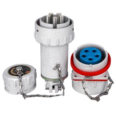 China ATEX YT/YZ/GZ 3 Pin Industrial Explosion Proof Plug And Outlet Non-Sparking Explosion Proof Connector 3 Pin 4 Pin 5 Pin Fixed Type for sale