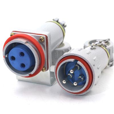 China 32A/60A  YT/XZ 16a 500V No Spark Industrial Plug Socket 4 Pin 3Pin Explosion Proof Connector for sale