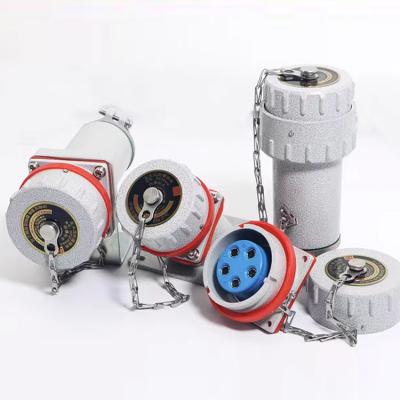 China Explosion Proof Connector Ex 300A YT YZ-5 Non-sparking Three-phase 5pin Explosion Proof Socket and Plug for sale