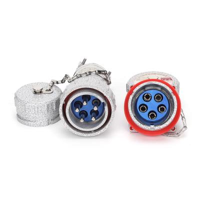 China Ex 15A/16A YT/GZ-5 Non-sparking Plug socket Three-phase Five pole Connector for sale