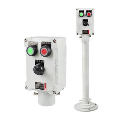 China Explosion-proof Metal Distribution Box Surface Mounting Threading Enclosure Explosion-Proof Operation Panel Control Station for sale