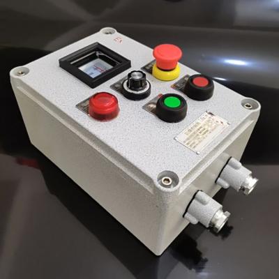 China ATEX Approved Hazardous Place Explosion Proof Emergency Stop Push Button Box Explosion Proof Operation Column for sale