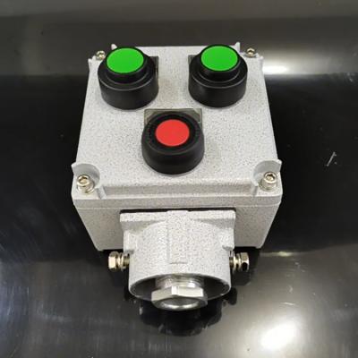 China IIC Aluminium Alloy Industrial Control Box IP65 Explosion-proof Control Buttons Anti-corrosion Explosion-Proof Operation Panel for sale
