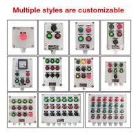 China BAXITExplosion Proof Operation Panel  Explosion-Proof Control Push Button Switch signal Lamp Control Box Exe Exd IIB IIC for sale