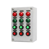 China ATEX Explosion-proof Aluminum Alloy IP66 Industrial Operation Station Explosion Proof Operation Panel for sale