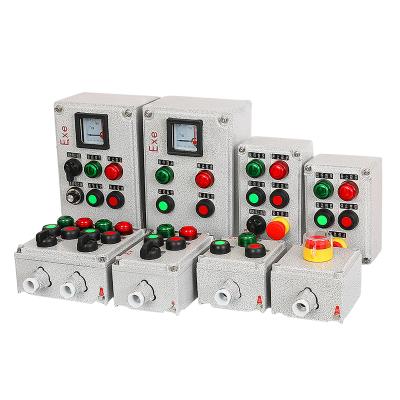 China Explosion-Proof Electrical Operation Panel Push Button Station, Comprehensive Control Panel for Industrial Safety for sale