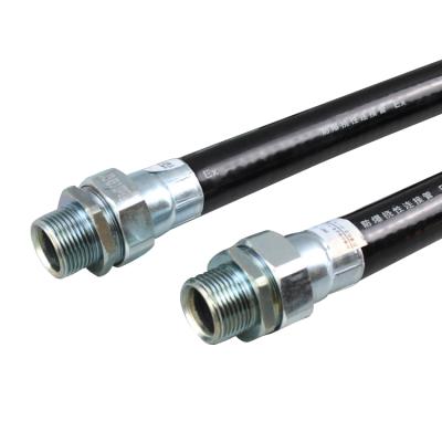 China ATEX Flexible Hose Oil Resistant Customized Size Hose Explosion Proof Flexible Connection Pipe Diesel Gasoline Flexible OEM Rubber Fuel Line Hose for sale