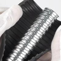 China Explosion-proof flexible rubber hose Black Waterproof Explosion Proof Hose Gas Station Flexible Hose for sale