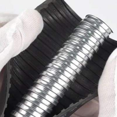China Explosion-proof flexible rubber hose Black Waterproof Explosion Proof Hose Gas Station Flexible Hose for sale