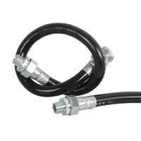 China Good Flexibility 1/2 1000mm Gasoline Fuel Dispenser Hose Explosion-proof flexible rubber hose for Service Stations for sale