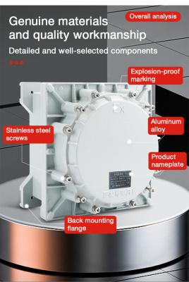 China Industrial Grade Cast Aluminum Explosion Proof Project Box Explosion Proof Distribution Box Junction Box for sale