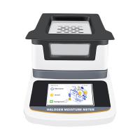 China 50g 110g Halogen Moisture Analyzer For Chemicals Grain Mineral Biological Products Food for sale