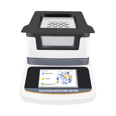 China 50g 110g Halogen Moisture Analyzer For Chemicals Grain Mineral Biological Products Food for sale