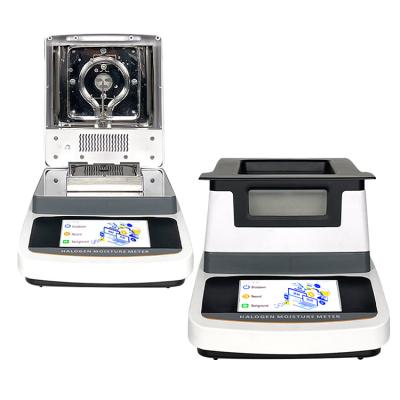 China High Precision Halogen Moisture Analyzer For Food Chemical Grain Plastic Laboratory Equipment Fast Results 0.001g Accuracy for sale
