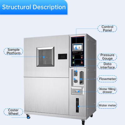 China The custom-made IPX3.4 rain test chamber meets the waterproof testing requirements of multiple industries. for sale