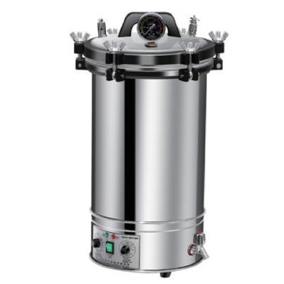China For Laboratory 24L Sterilization Equipment Small Vertical Pressure Steam Sterilizer Autoclave Machine for sale
