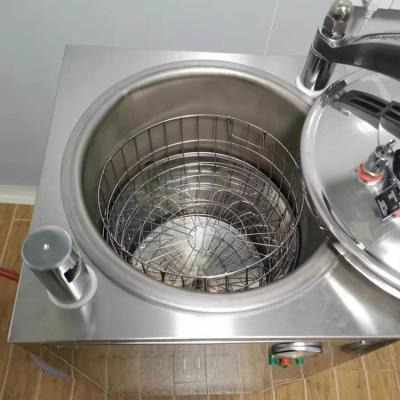 China Industrial Laboratory Stainless Steel Digital Display Vertical Autoclave High Temperature Autoclave Pressure Steam Sterilizer for sale