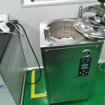 China Commercial Stainless Steel Automatic Vertical High Pressure Autoclave Steam Sterilizer for Canned Bottle Food for sale