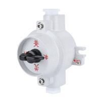 China ATEX 10A AC220V Explosion Proof Transfer Rotary Lighting Switches ATEX Knob On-off Switch Corrosion Proof for Oil Station for sale