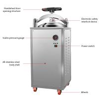 China BAXIT 30L/40l/50L/75L Automatic Control Type High Temperature Steam Sterilization Pot/vertical Steam Sterilizer for Laboratory for sale