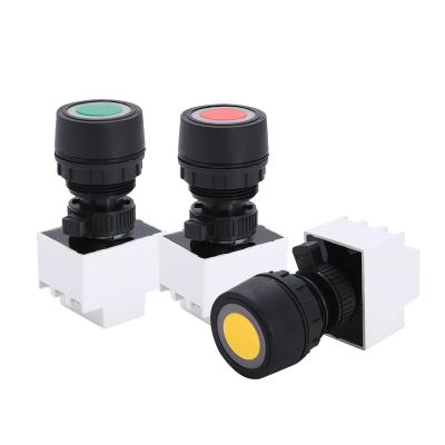 China GLOMRO Explosion-proof Control Illuminated Button IP66 Switch 220V/380V Electronic Emergency Stop Button for sale