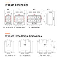 China Explosion-Proof Aluminum Air Switch 220/380V 20A 1k 2k 3k IP65 Protection Switch Box for sale