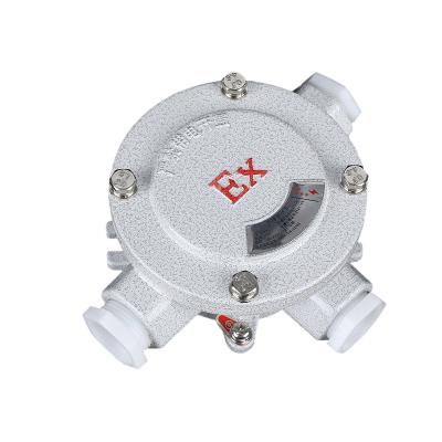 China AH-IIB Type C Triple Flat Panel Electrical Box, Explosion-proof, IP65, G1/2-G2 Thread for Stable Cable Connection for sale