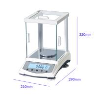 China Laboratory 0.01g Analytical Balance Scale  External Calibration 600g 1000g 2000g 3000g Capacity Analytical Balance for sale