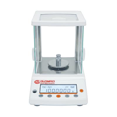 China GLO High Precision Analytical Balance 0.0001g RS-232 Interface Analytical Balance Customization Support 120g 220g 320g for sale