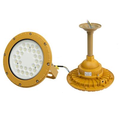 China High-quality Explosion-Proof Blast-proof Waterproof 50-300W Round LED Explosion-proof Flood Light IP66 Exde MB IICT6 GB for sale