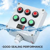 China Customizable Hole Size Explosion-proof Button Box IP65 Corrosion Resistant for Petrochemical/Coal Mine for sale