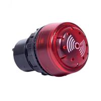 China GLOMRO High Quality ATEX Explosion Proof Red Buzzer DC12V/24V AC36V/220V/380V for Panel Mounting for sale