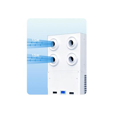 China 5HP 7HP 10HP 12HP 15HP Jet Stream Type Evaporative Cooling Energy-Saving Air Conditioner Industrial Standing Air Condition for sale