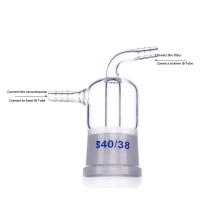 China Laboratory Analysis Glass Solvent Vacuum Filtration Distillation Apparatus Vacuum Suction Filter Device for sale