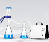 China Laboratory Analysis Glass Solvent Vacuum Filtration Distillation Apparatus Vacuum Suction Filter Device for sale