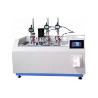 China Plastic Softening Point Vicat Tester GLO-300A/GLO-300E Thermal Deformation Vicat Softening Point Temperature Tester for sale