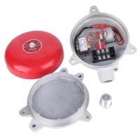China Explosion-Proof Electric Bell (White/Red) IIB DC24V AC220V Industrial Alarm Bell for Hazardous Area for sale