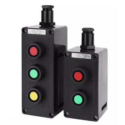 China IP65 1/2/3-Button Explosion Proof Push Button Station for Chemical Plant Oil Gas Hazardous Area for sale