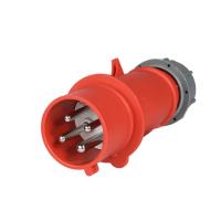 China Copper pins with nickel plating IP44 Waterproof Industrial Plug16A 200-250V 32A 380-415V for sale
