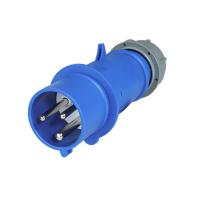 China Copper pins with nickel plating IP44 Waterproof Industrial Plug16A 200-250V 32A 380-415V for sale