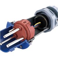 China Copper pins with nickel plating IP44 Waterproof Industrial Plug16A 200-250V 32A 380-415V for sale