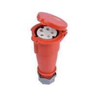China Full-Body Flame Retardant IP44 Waterproof Industrial Coupler 16A 200-250V 32A 380-415V for sale