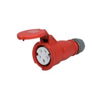 China Full-Body Flame Retardant IP44 Waterproof Industrial Coupler 16A 200-250V 32A 380-415V for sale