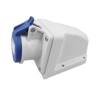 China IP44 Waterproof Industrial Surface Mounted Socket16A 200-250V 32A 380-415V for sale
