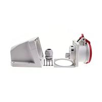 China IP44 Waterproof Industrial Surface Mounted Socket16A 200-250V 32A 380-415V for sale