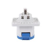 China Flush Mounted Socket Box IP44 Waterproof Industrial Concealed Straight Socket 16A 200-250V 32A 380-415V for sale