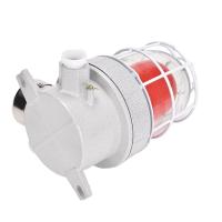 China 120db Visual Audible Alarm Siren / Explosion-Proof Light & Sound Alarm with Cover IP66 Explosion Proof LED Strobe Warning Lights Aluminum Alloy for sale